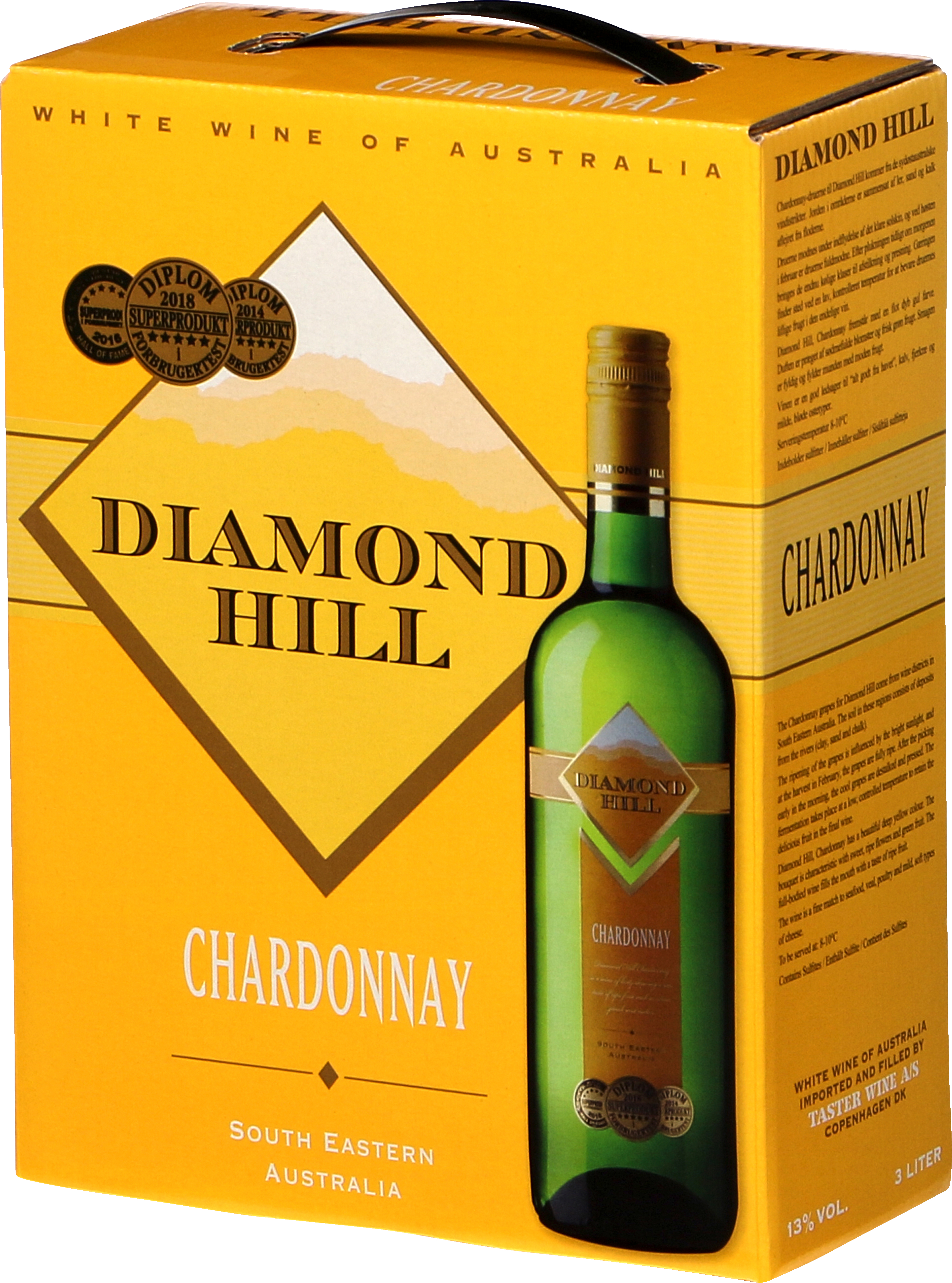 Diamond Hill Chardonnay, 300 CL - 13,5% - AUSTRALSK HVIDVIN - VIN MED ...