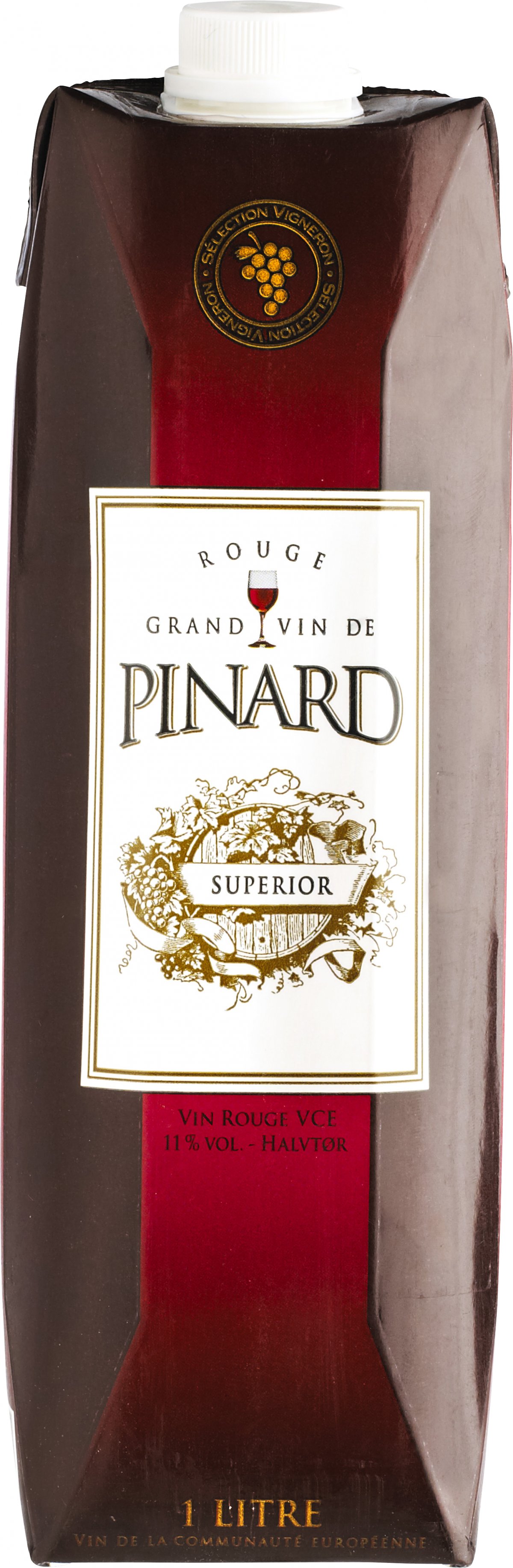 Pinard Rouge Prisma, 100 CL - 11,5% - FRANSK RØDVIN - VIN MED MERE .DK