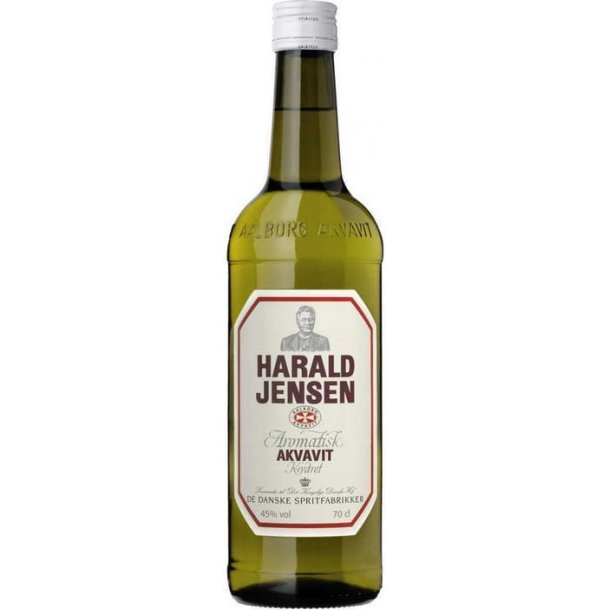 Harald Jensen Akvavit - 45% - DANSK SNAPS - VIN MED MERE .DK