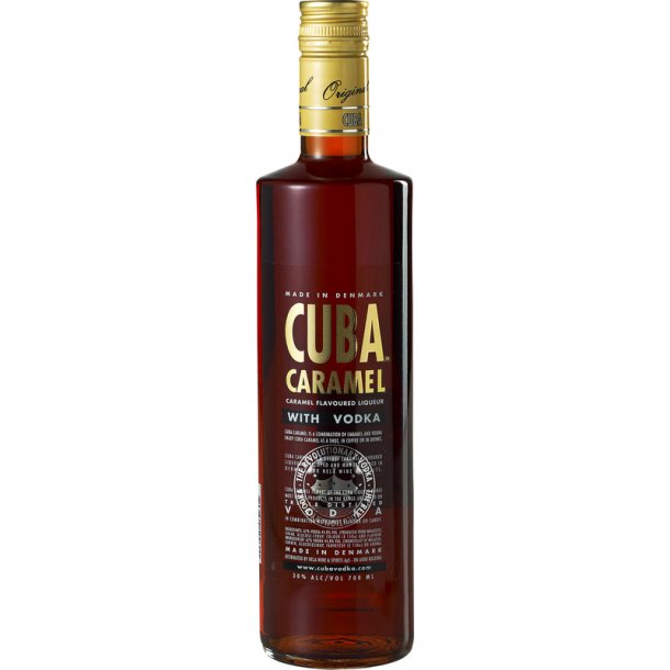 Cuba Caramel Vodka - 30% - VODKA MED SMAG - VIN MED MERE .DK