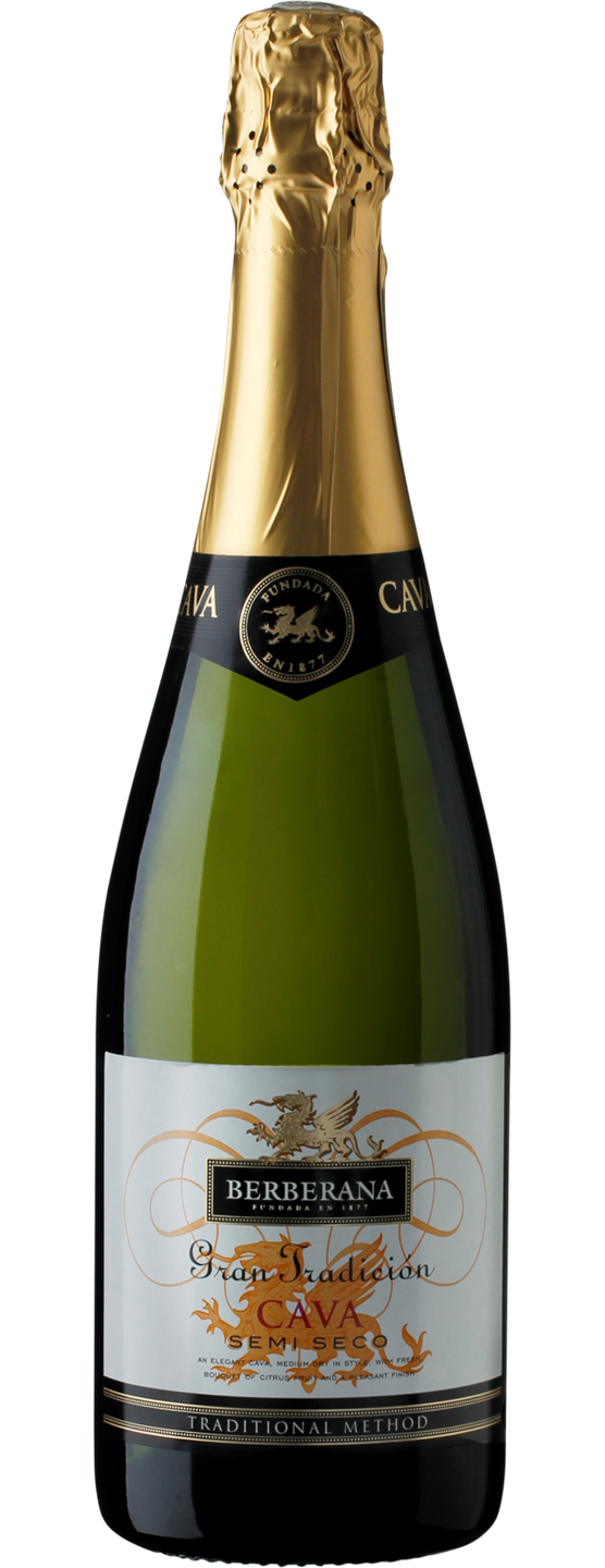 Berberana Gran Tradición Cava Semi Seco - 11% - SPANSK MOUSSERENDE VIN ...