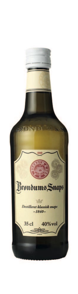 Brøndums Original 35 CL - 40% - DANSK SNAPS - VIN MED MERE .DK