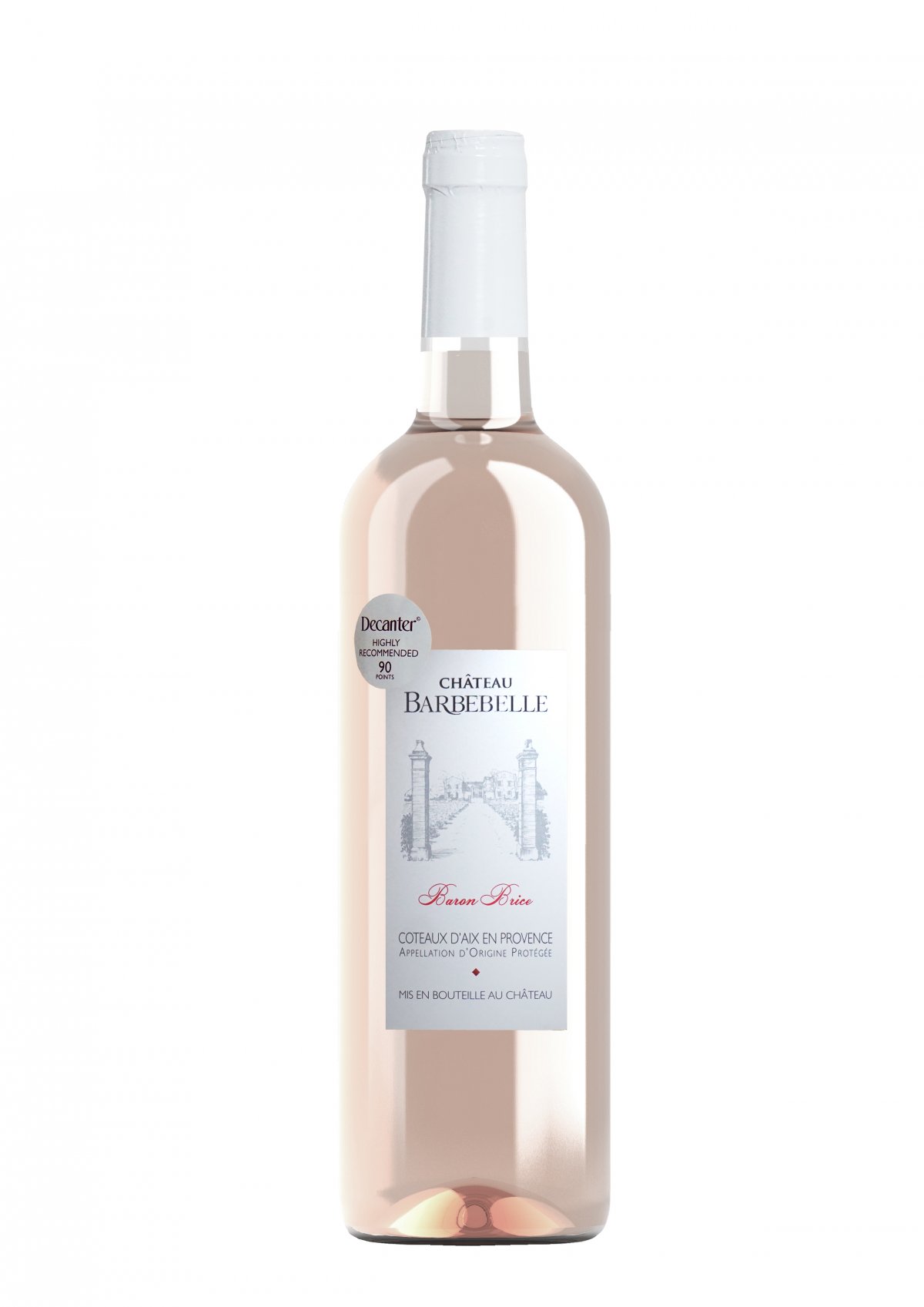 Château Barbebelle - Baron Brice Côteaux d'Aix en Provence Rosé 2019 ... Château Barbebelle - Baron Brice Côteaux d'Aix en Provence Rosé 2019 ...