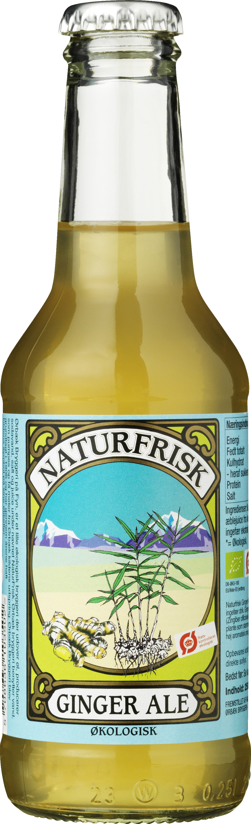 Naturfrisk Ginger Ale Økologisk 25 Cl Ginger Beer And Ginger Ale Vin Med Mere Dk