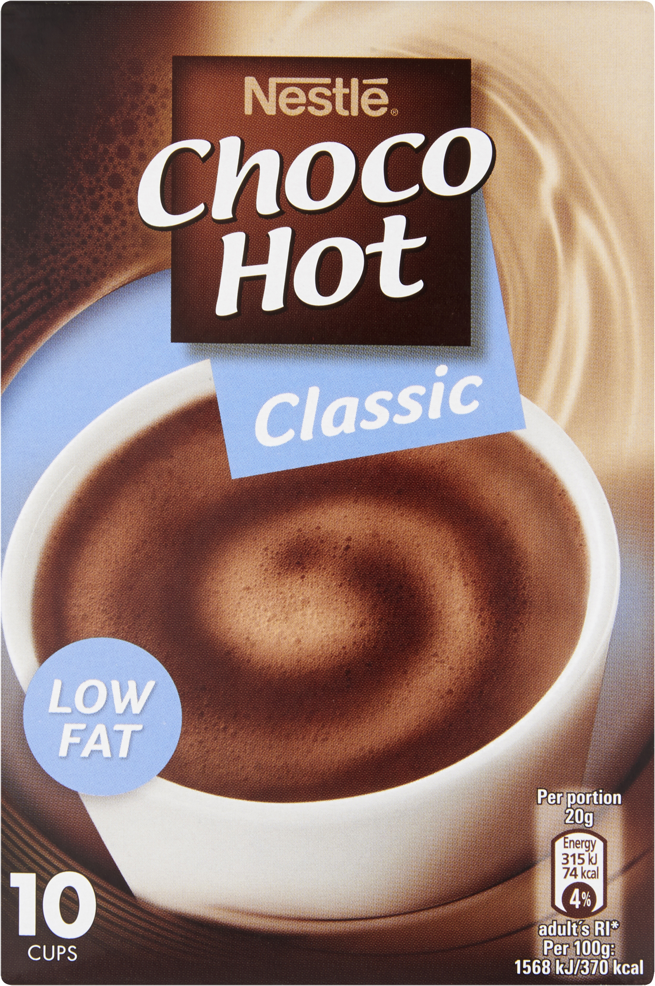 Nestlé Choco Hot Classic 10 stk. - KAKAO - VIN MED MERE .DK