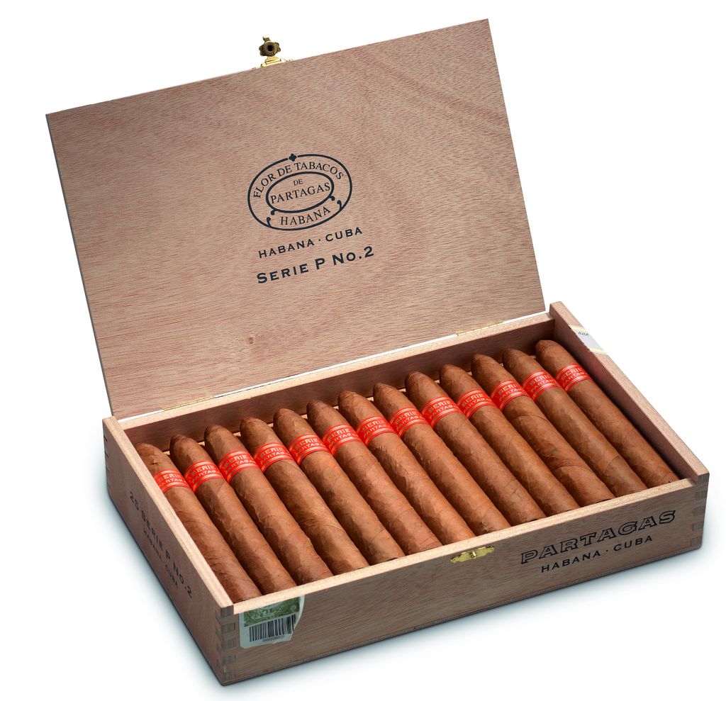 Partagás Serie P No. 2 Box 25 stk. - CIGARER - VIN MED MERE .DK