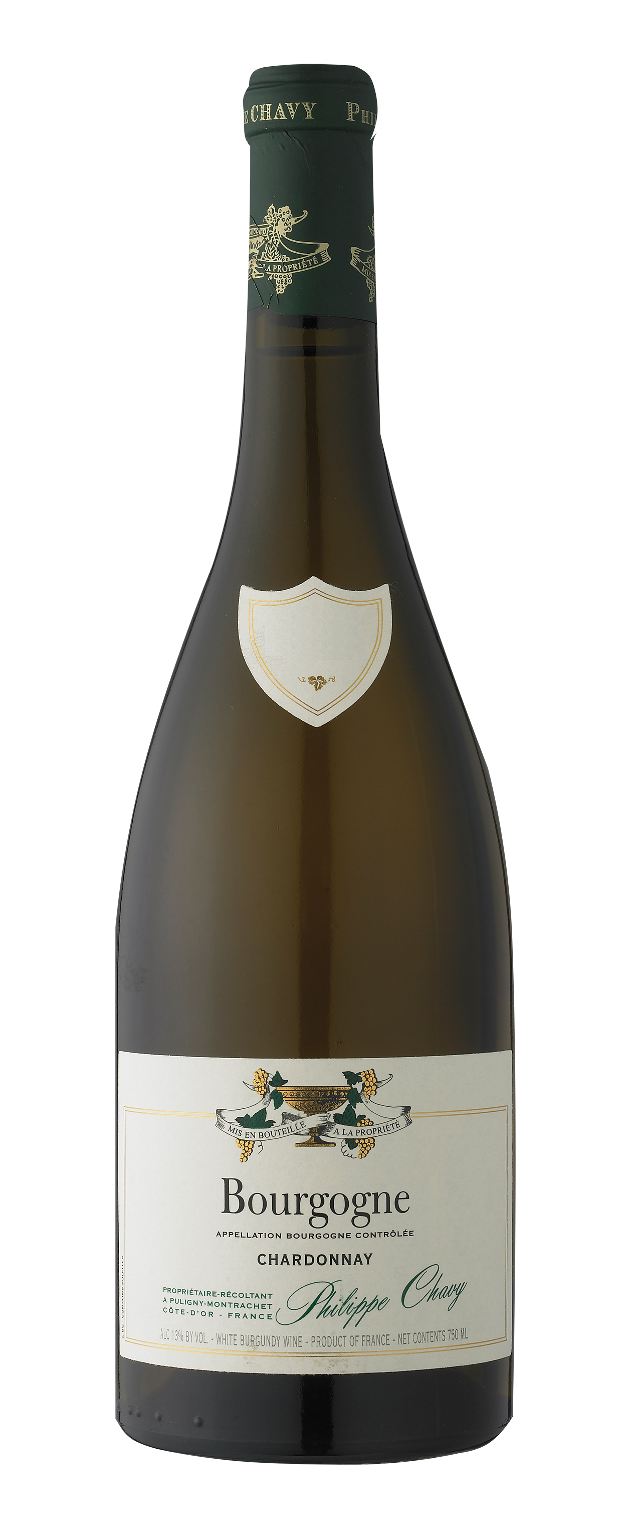 Philippe Chavy Bourgogne Chardonnay 2018 - 75 cl. - BOURGOGNE HVIDVIN ...