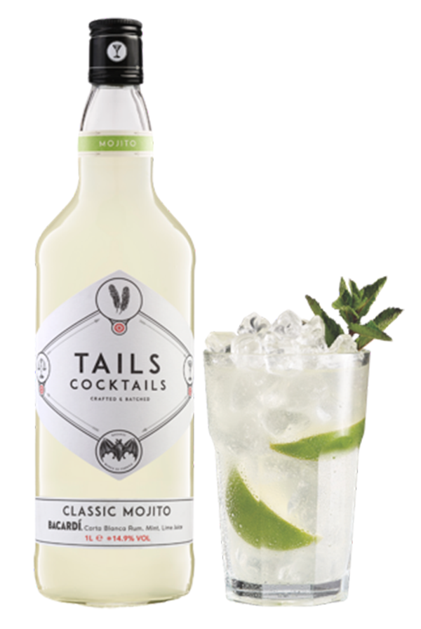 Tails Classic Mojito 100 cl. - 14,9% - READY TO DRINK DRINKS ...